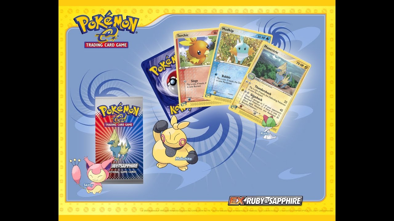 Pokemon Sets from Past Formats ex Ruby and Sapphire Set Review!! - YouTube