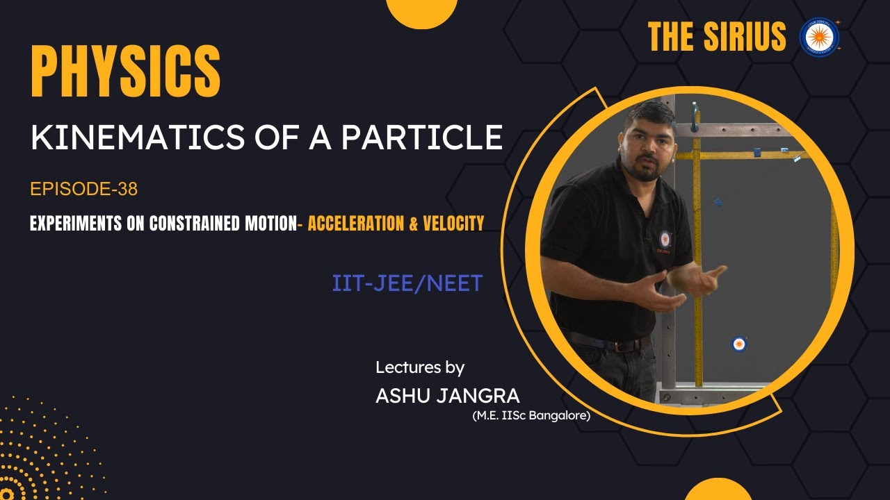 Episode-38 (Experiments on Constrained Motion-Acceleration & Velocity ...