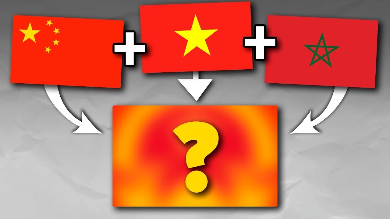 Banderas Similares Combinadas En Una Sola | Diversión con banderas ...