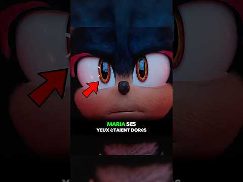 😱Ses yeux expliquent TOUT !🤯 #shadowthehedgehog #sonicmovie3 #sega