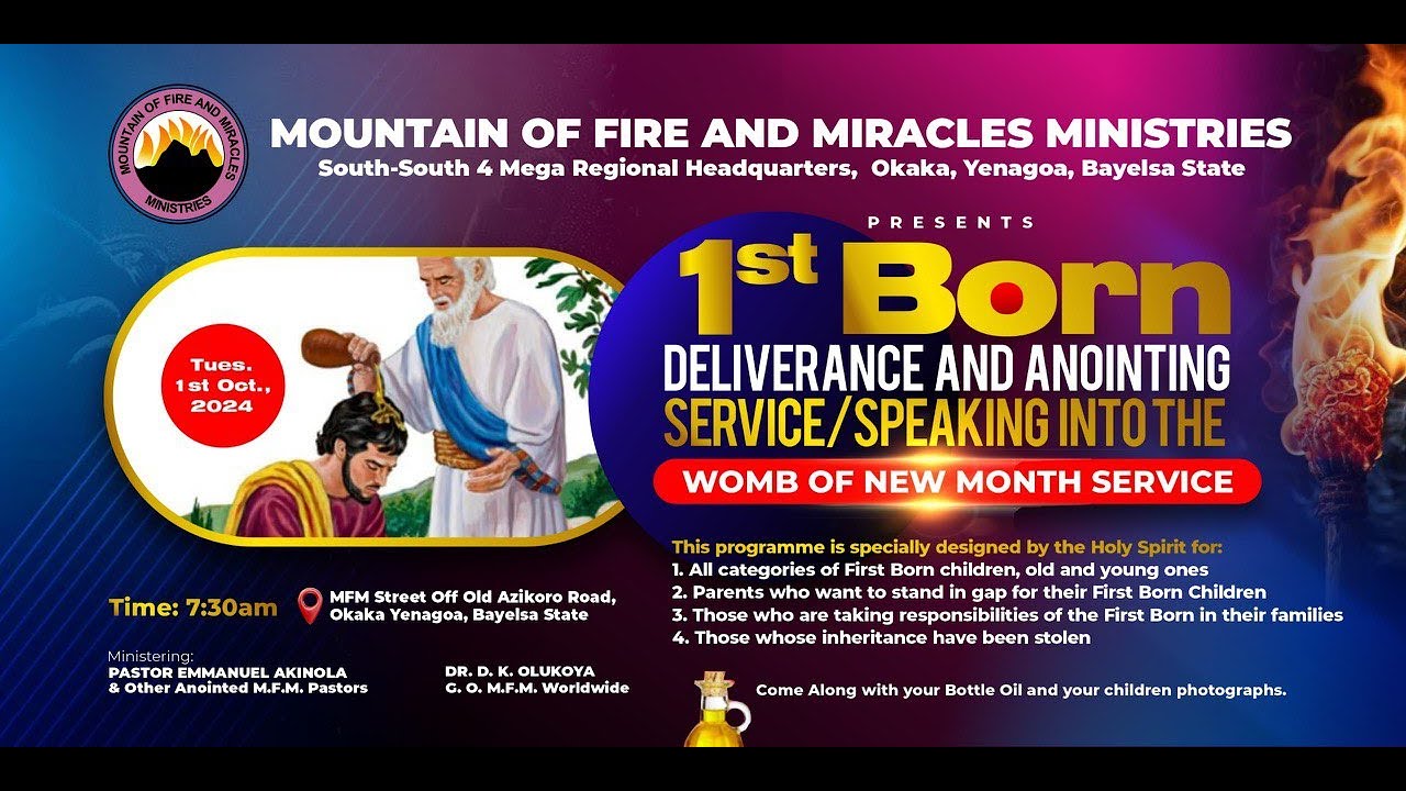 1st Born Deliverance and Anointing/Speaking into the Womb of New Month ...