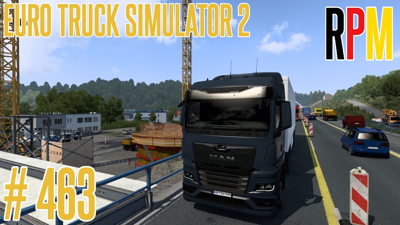 Euro Truck Simulator 2 #463 - RPM - Rheinland & Pfalz 1:1 Map - YouTube