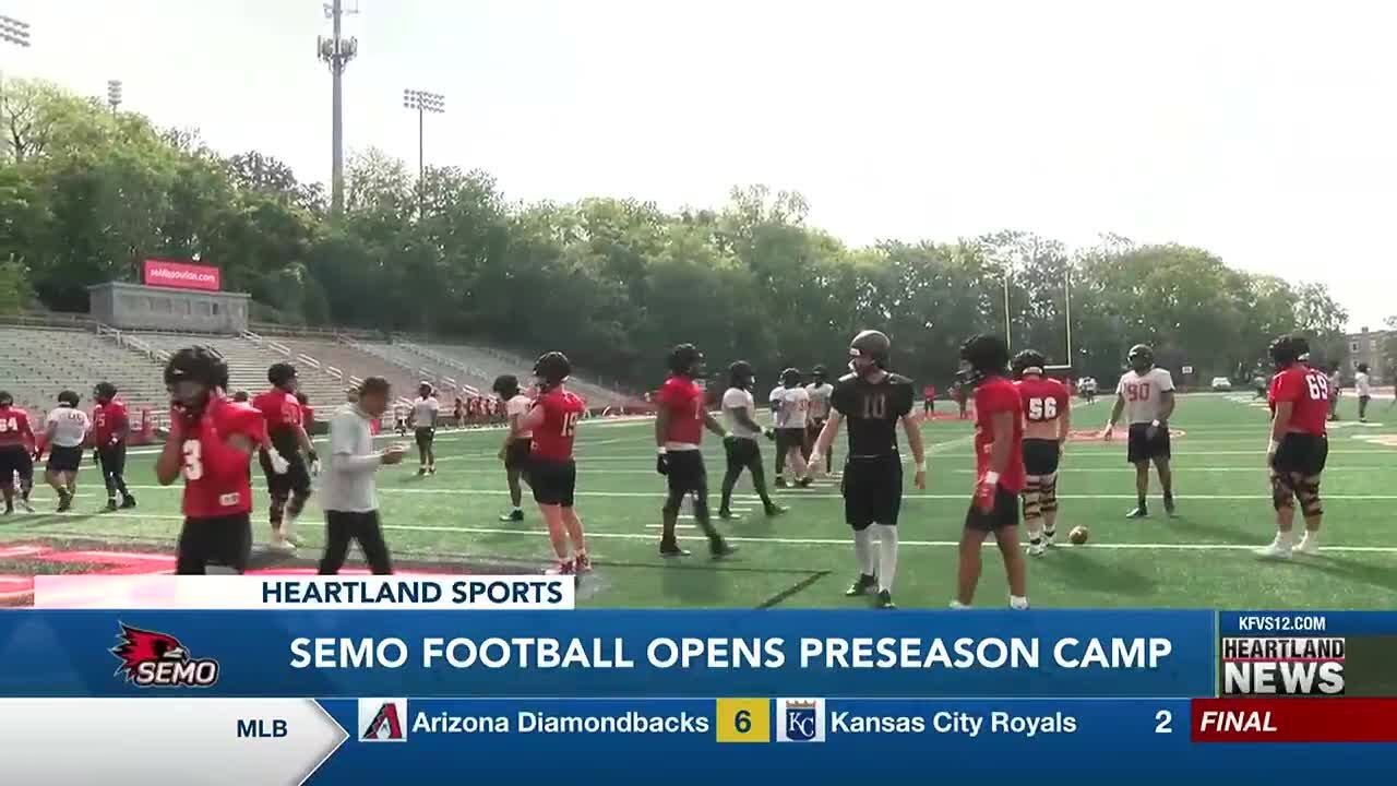 SEMO Football opens preseason camp - YouTube
