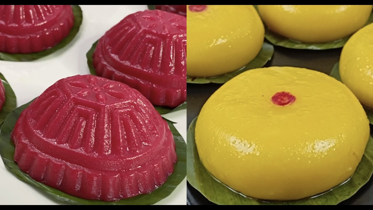 农历新年天公诞必备糕点 | 红龟糕 | 永春糕 | Ang Ku kueh | kuih Angku - YouTube