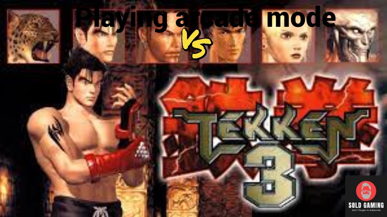 Playing Tekken 3 Arcade mode 1 Perfect|Sold Gaming - YouTube