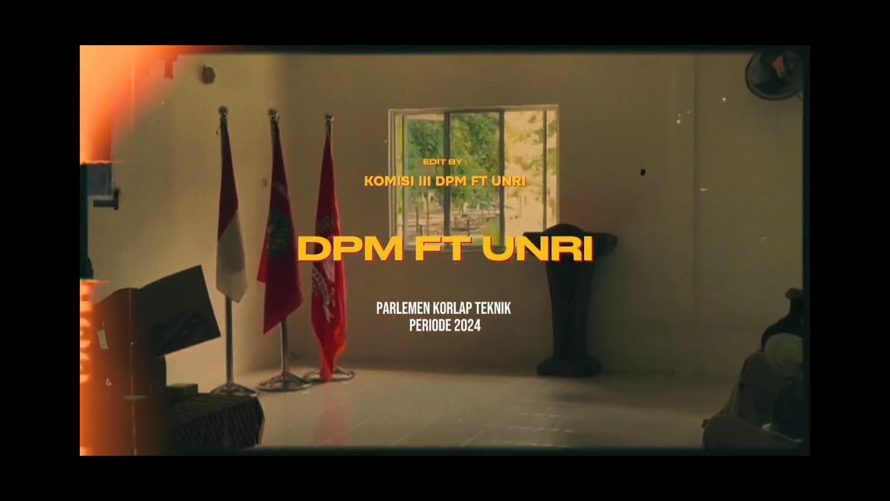 PROFIL DPM FT UNRI 2024 - YouTube