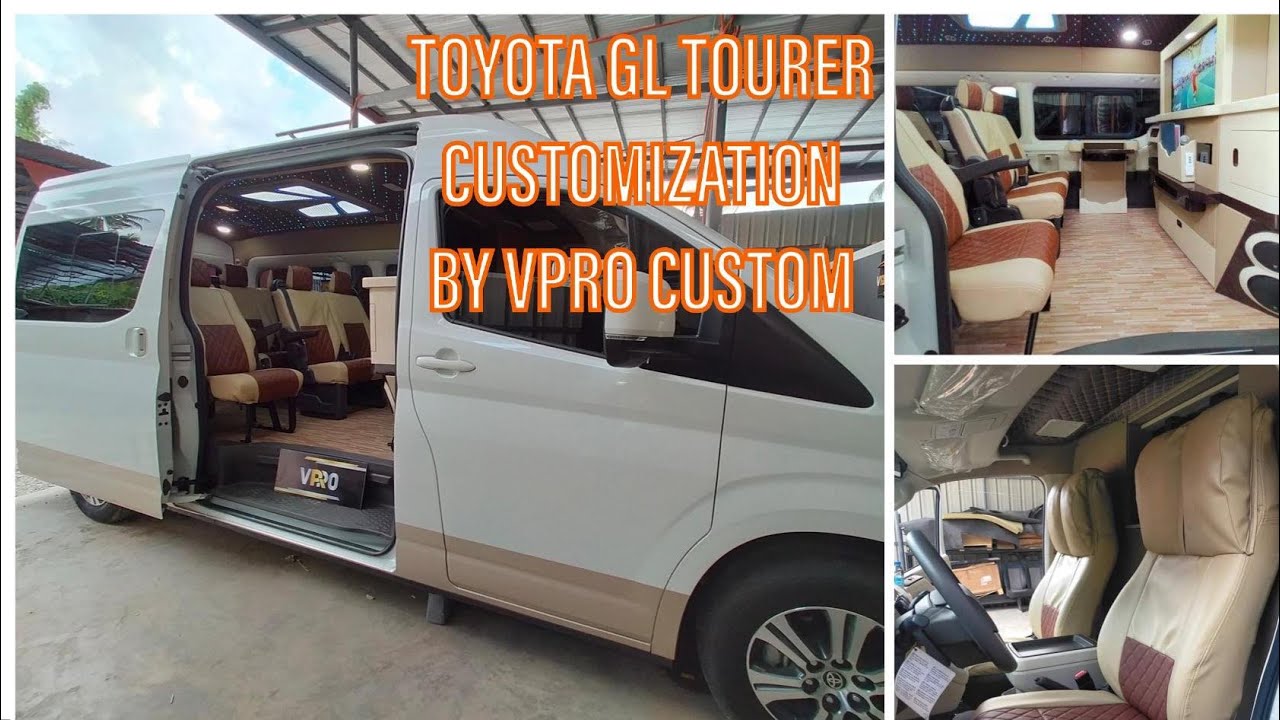 TOYOTA GL GRANDIA TOURER, Van Customized Ceiling with atmospheric ...
