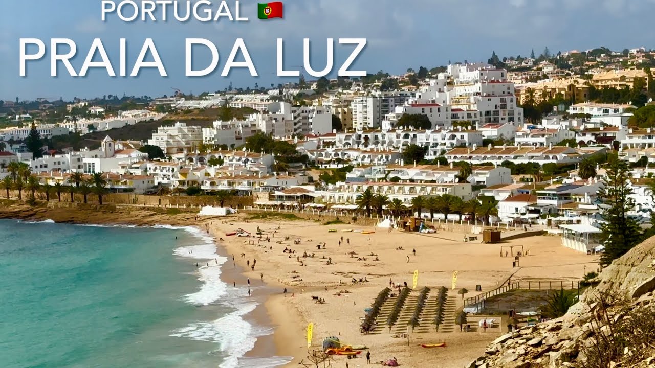 Praia da Luz, Portugal (4K) - YouTube