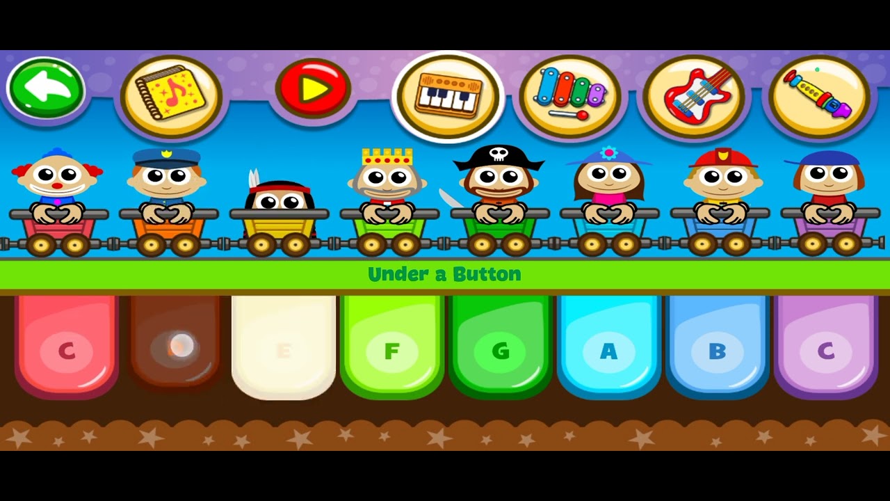 Music Song Under a Button song - YouTube