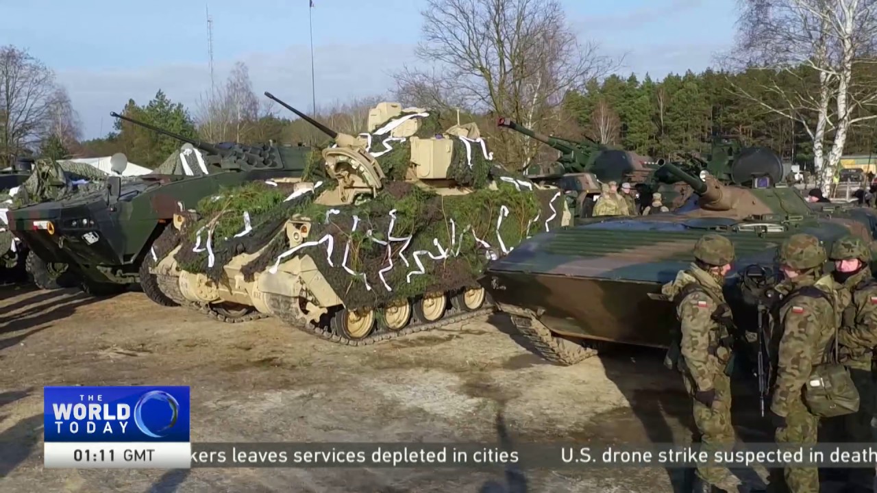 American, Polish troops begin joint training session - YouTube