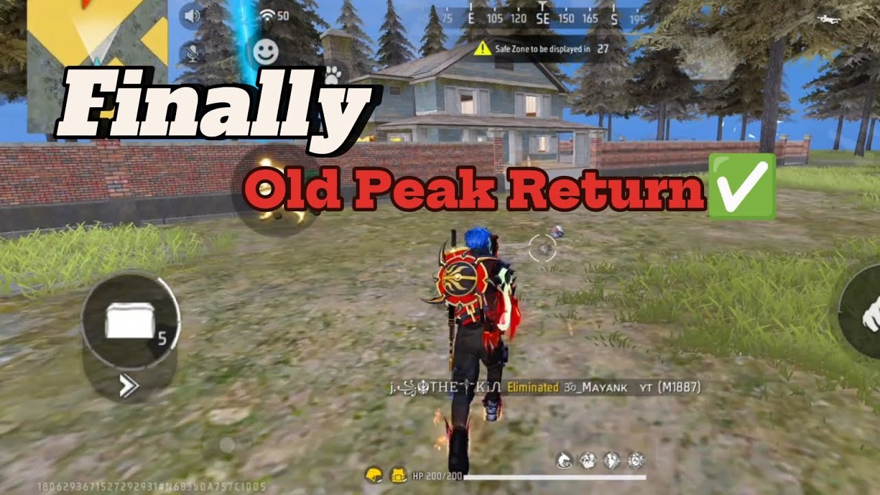 Finally Old Peak Return || Peak Return || Old Peak || Ob45 Update ...