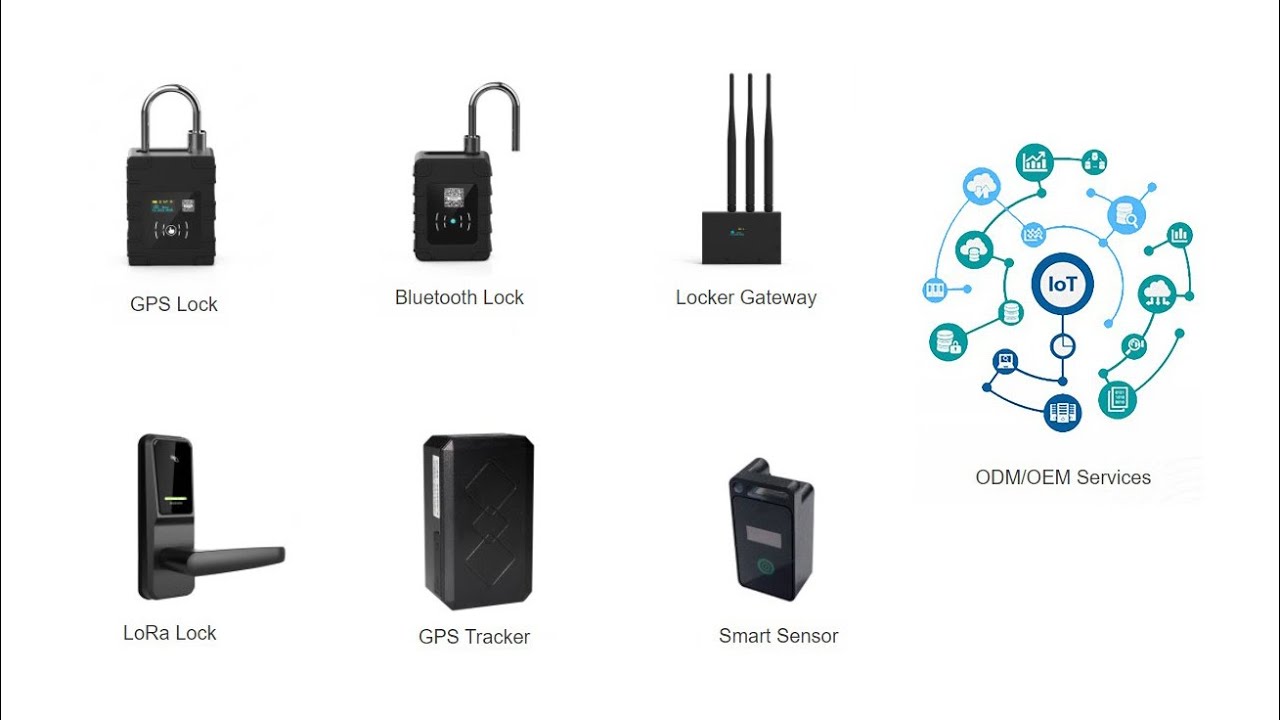 GPS Smart Lock Intelligent Electronic Tracking Real Time Monitoring ...