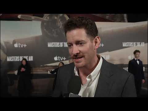 Sawyer Spielberg Masters of the Air Lieutenant Roy Claytor - YouTube