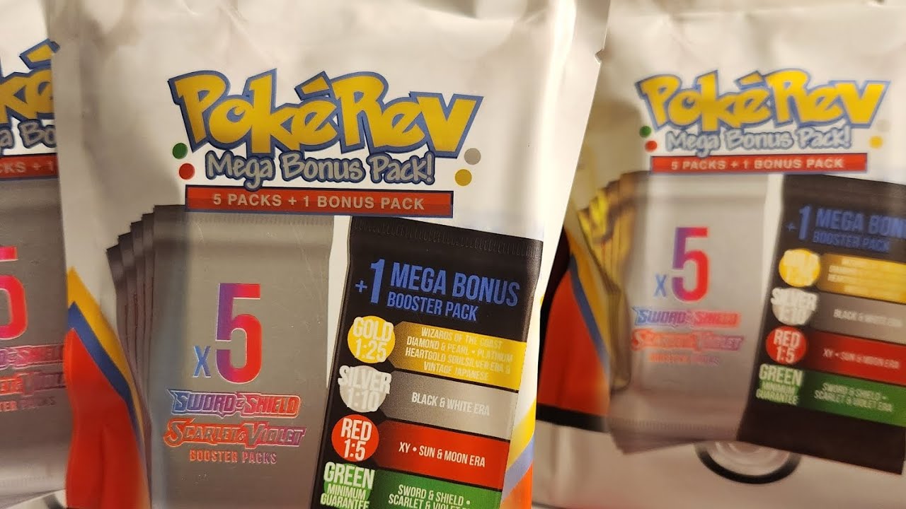 Opening PokeRev Packs!! - YouTube