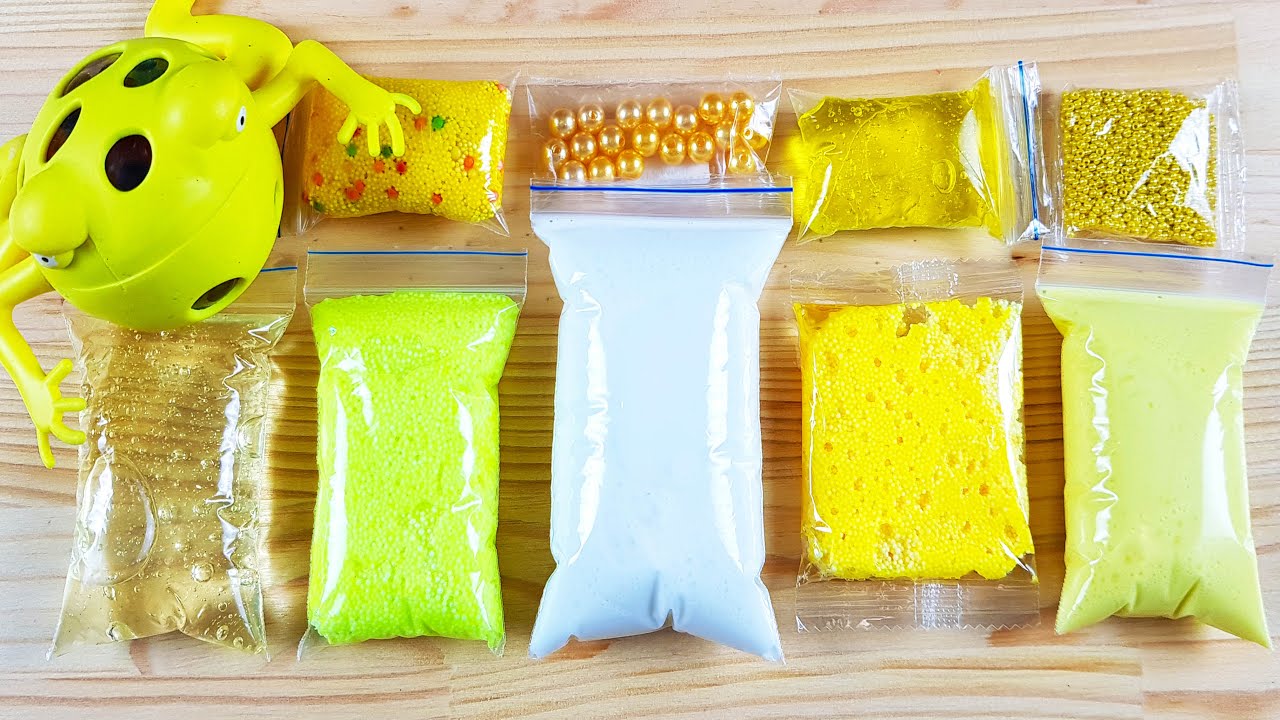 Making Crunchy Slime with Bags Compilation 113 - YouTube