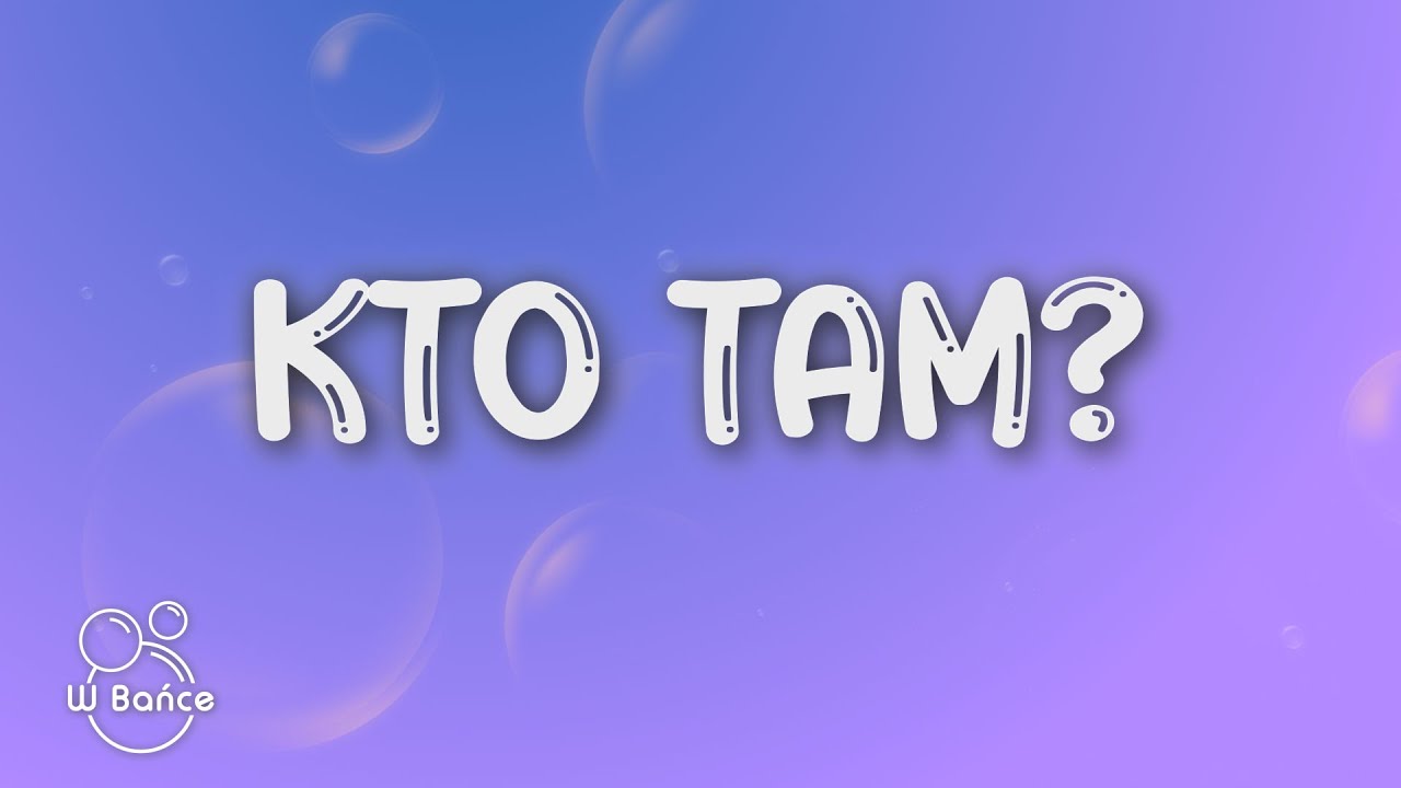 Faustyna Maciejczuk, Pawbeats - Kto tam? (Tekst/Lyrics) - YouTube