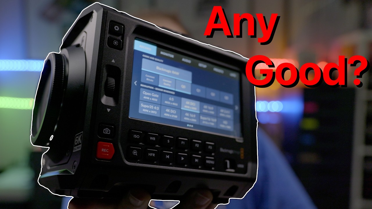 BlackMagic Design Pyxis 6K Review - YouTube