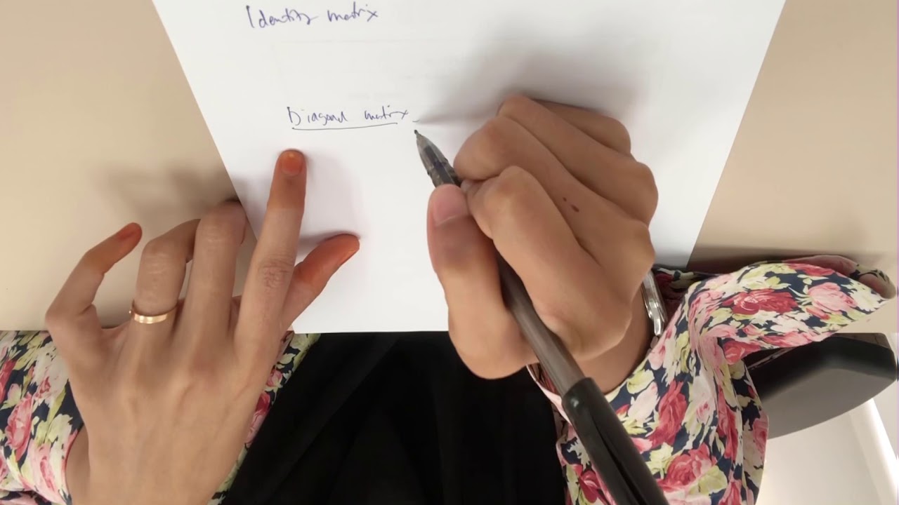 Matrices - size & types of matrix - YouTube