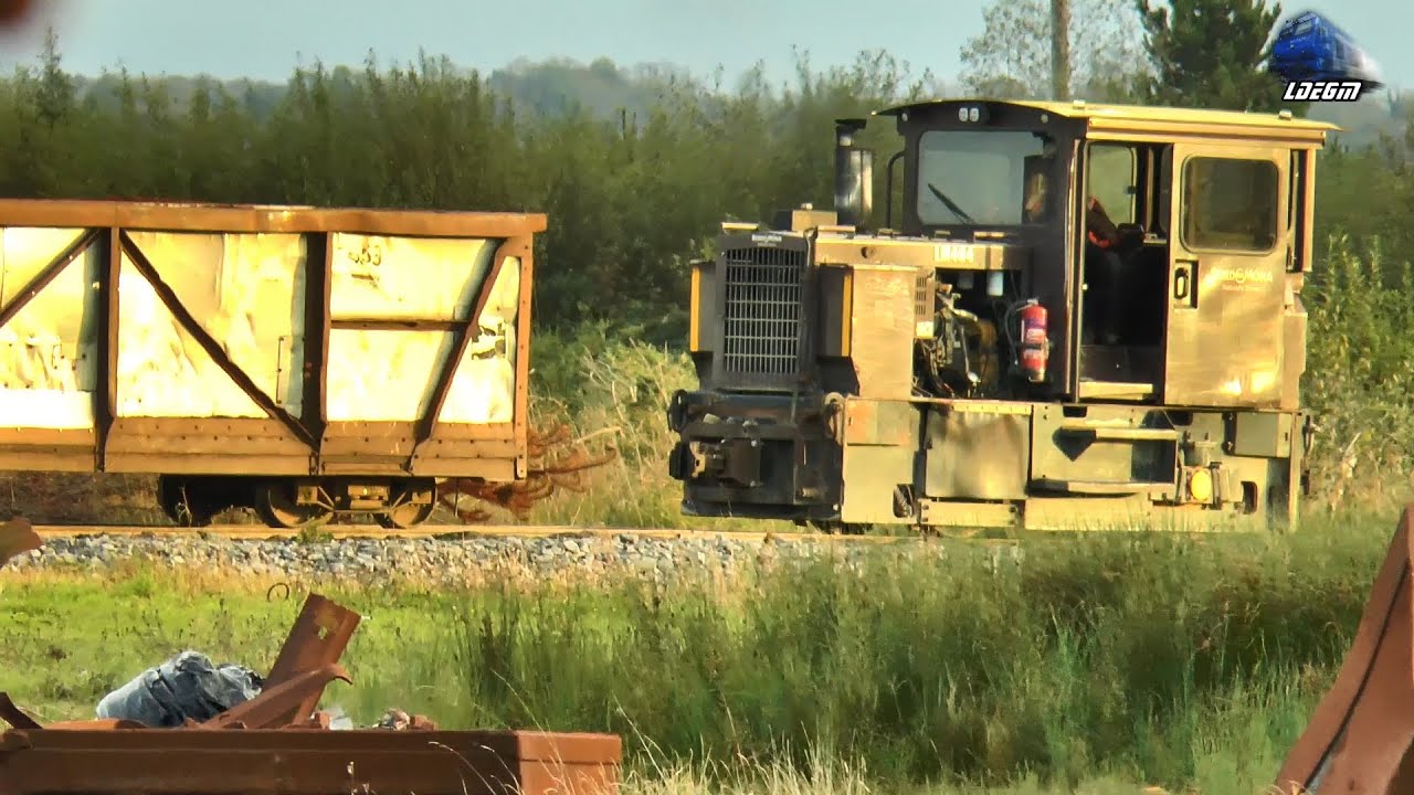 Rail Activity at Bord na Móna Mount Dillon Company, Ireland - 12 ...