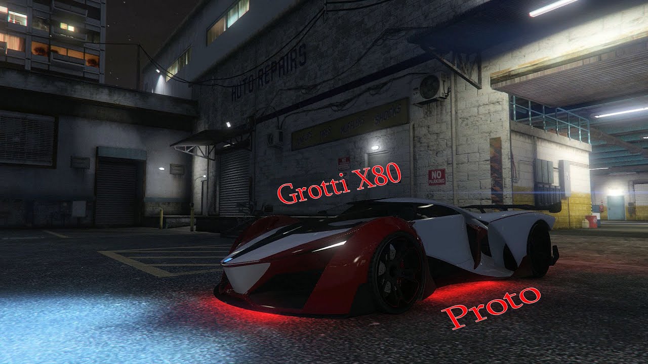 How To Upgrade Grotti X80 Proto In GTA V Online - YouTube