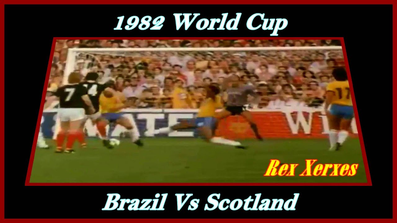 Brazil Vs Scotland 1982 World Cup Narey's Goal HD - YouTube