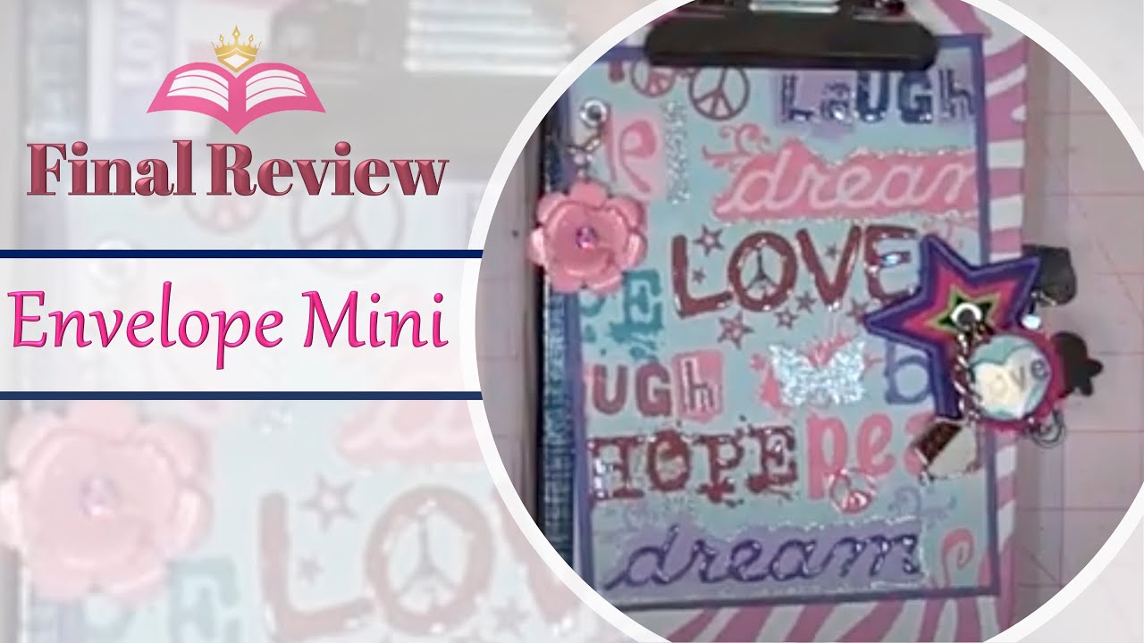 Envelope Mini Album Closure & Final Review - YouTube