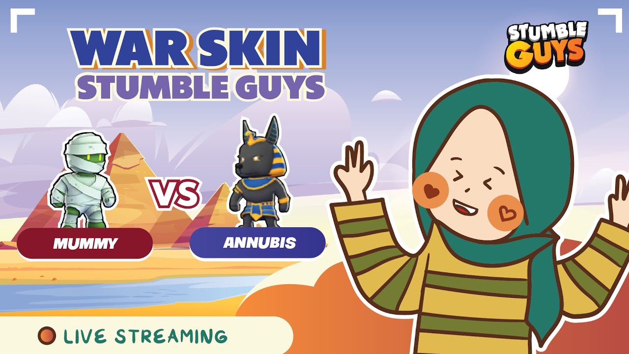 [War Skin] Mummy Vs Annubis | Stumble Guys - YouTube