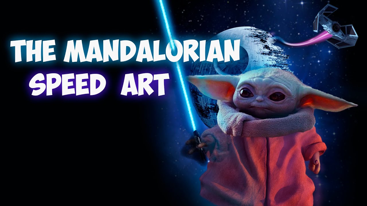 The Mandalorian | Speed-art | photoshop - YouTube