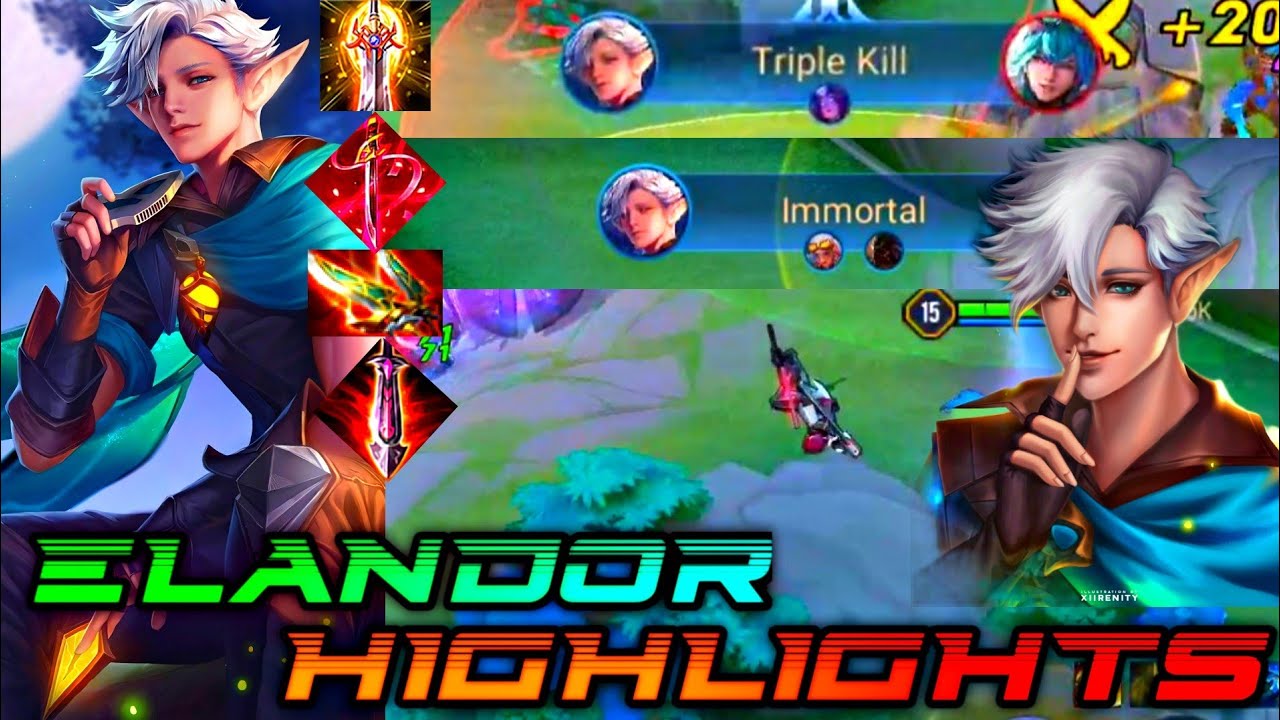 AoV: ELANDOR HIGHLIGHTS | GRINDING WITH ELANDOR | ENEMY IS CONFUSED ...