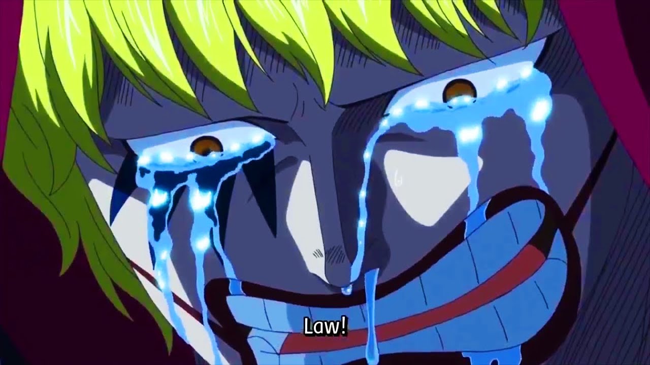 Corazon crying seeing Law in pain - One Piece English Sub - YouTube