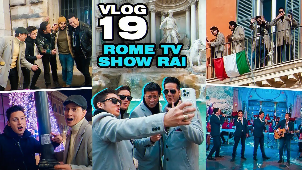 Christmas in Rome and Behind the Scenes at RAI Italian National TV ...