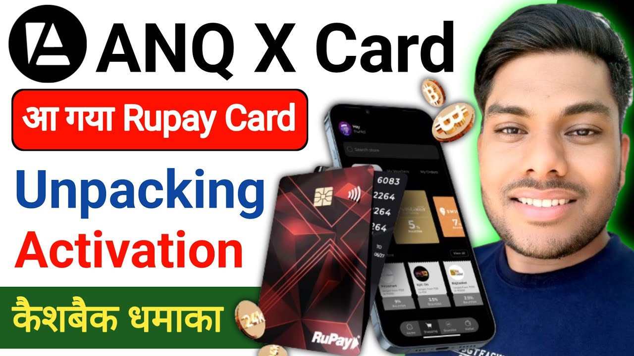 ANQ X Prepaid Card Unpacking & Active ANQ Card Unboxing Full Process ...