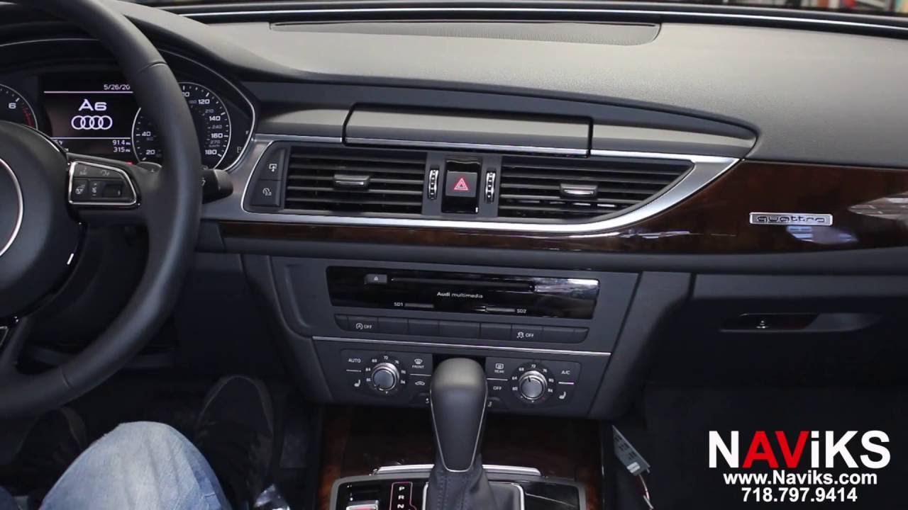 2016 Audi A6 NAViKS Rearview Camera Interface Add: Rearivew Camera ...