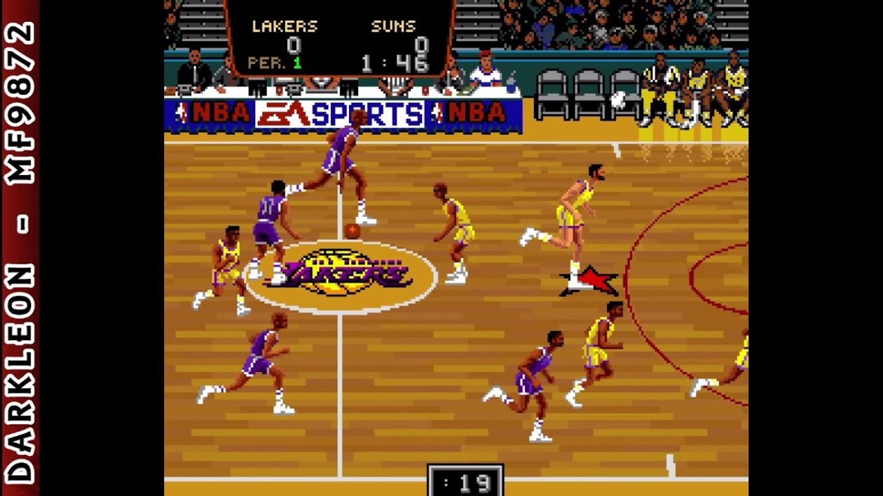 Super Nintendo - NBA Showdown © 1993 Electronic Arts - Gameplay - YouTube