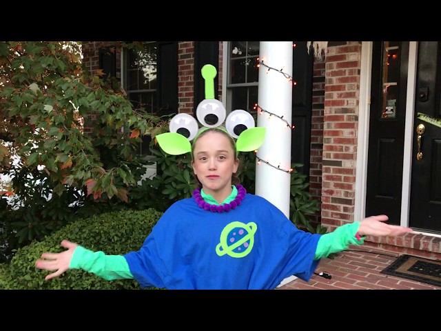 Homemade Alien Costume