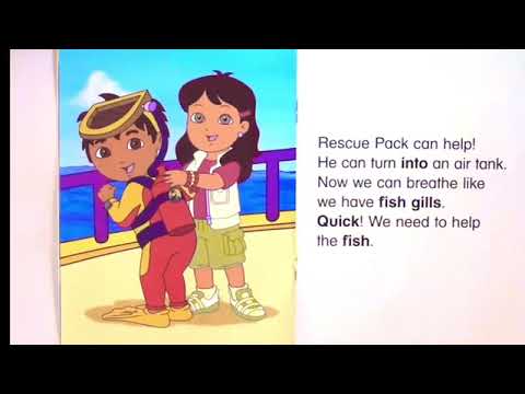 Go Diego Go Quick Help the Fish Book Read Aloud - YouTube