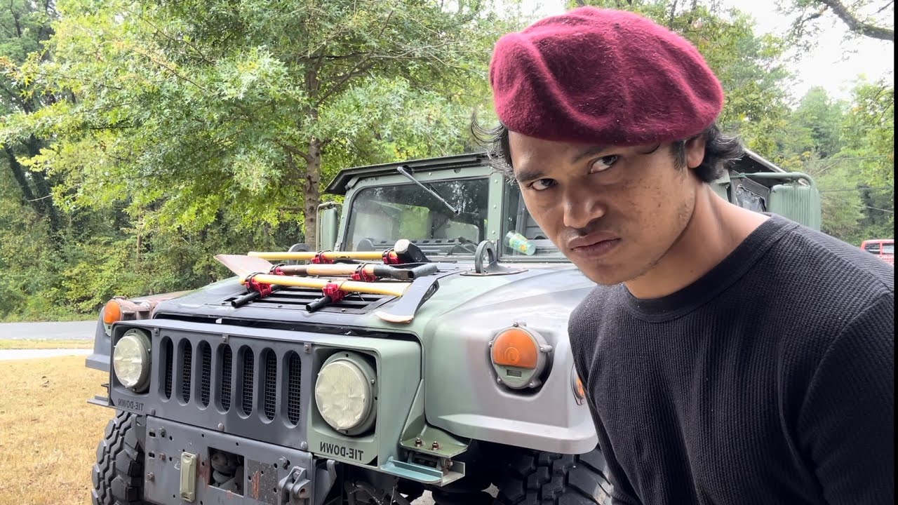I maintenance my humvee today because I don’t know when is the last ...