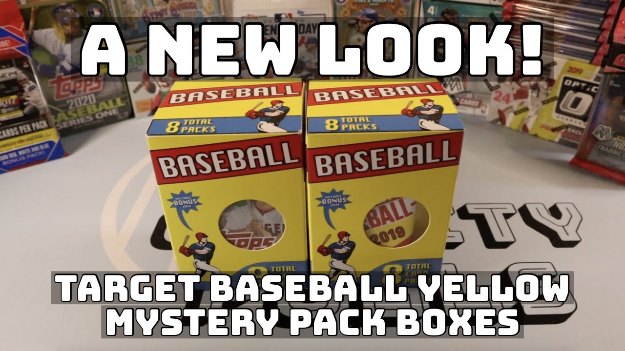 Opening Two Mystery Yellow Baseball Boxes From Target *MY NEW LOOK ...