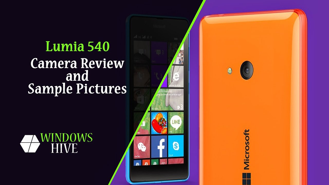 Lumia 540 Camera Review and Sample Pictures - YouTube