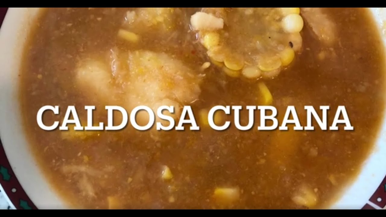 Caldosa Cubana, La Cocina de Aya, Comida Cubana. - YouTube