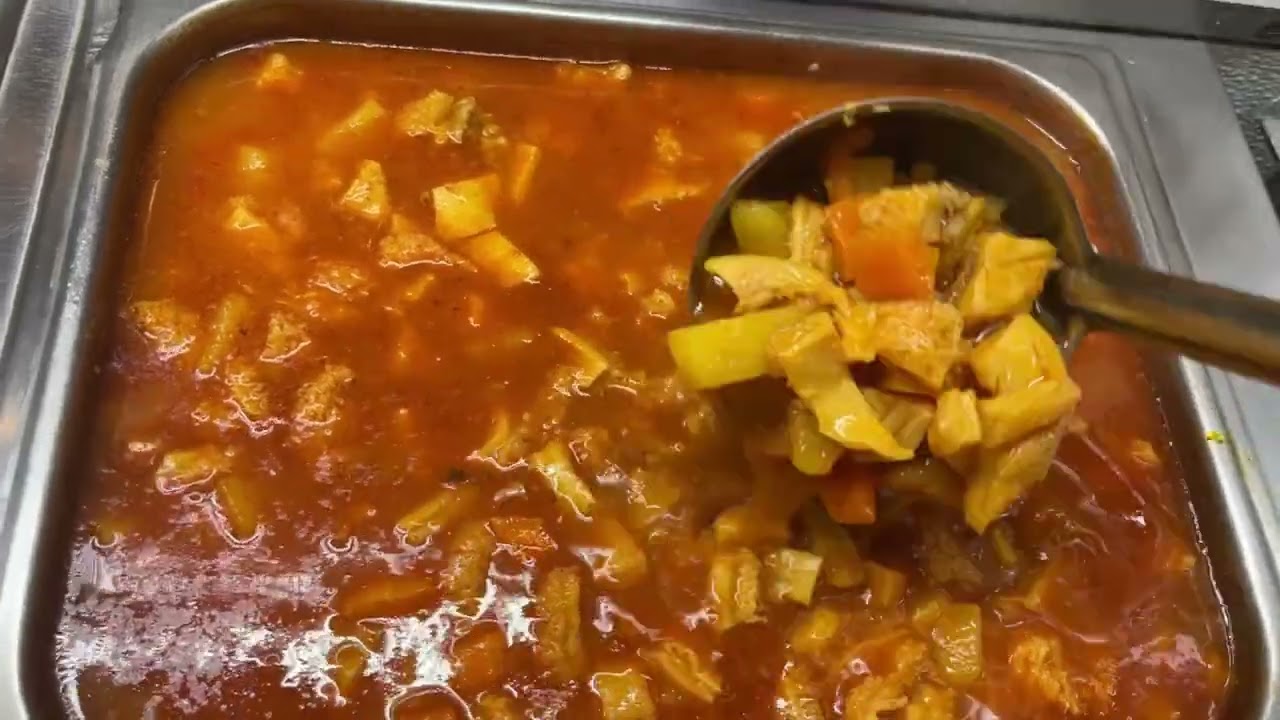 Mondongo (tripe soup) - YouTube