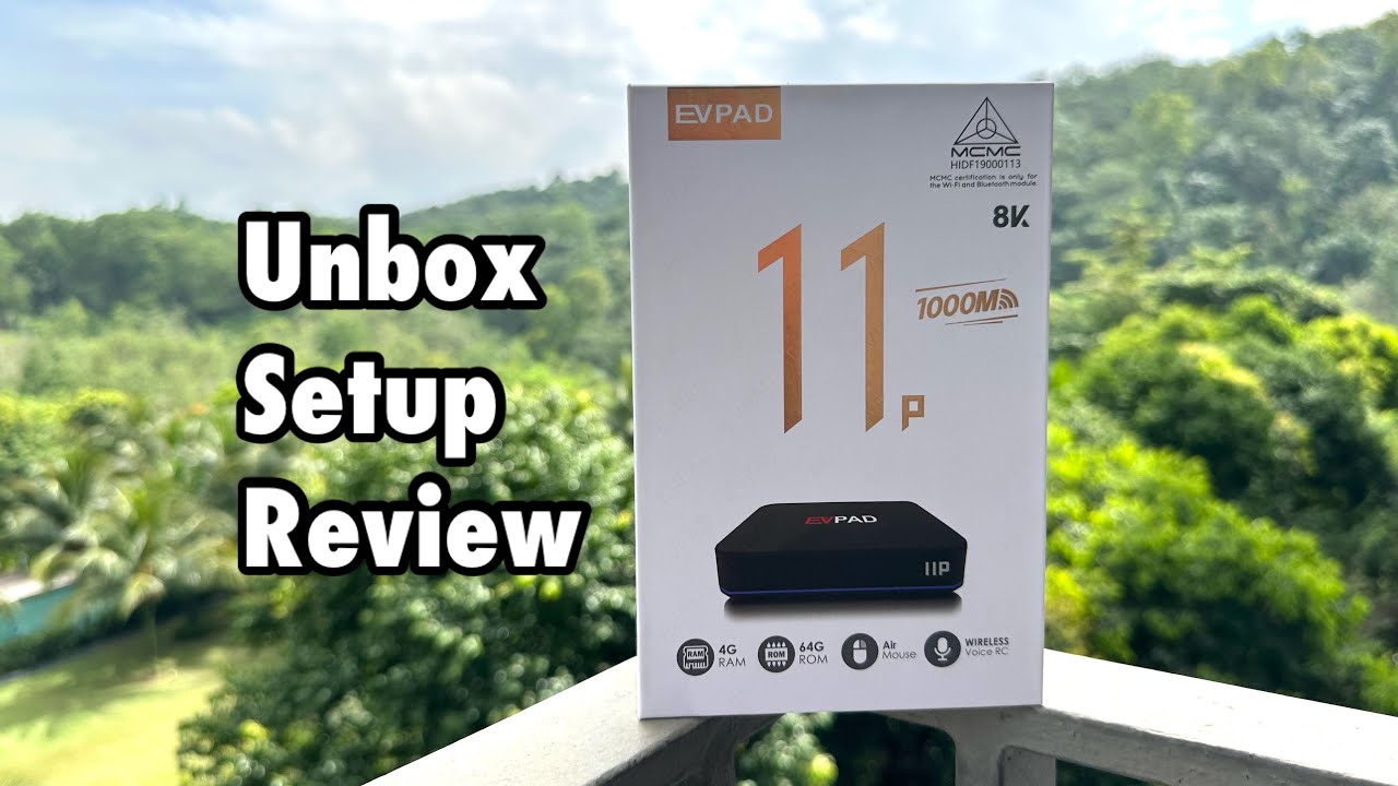 Unbox & Review EVpad 11P Android TV Box - YouTube
