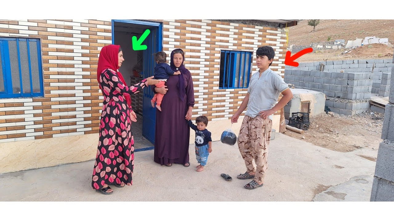 Sahar's request from her teenage neighbor and Omid's help in building ...