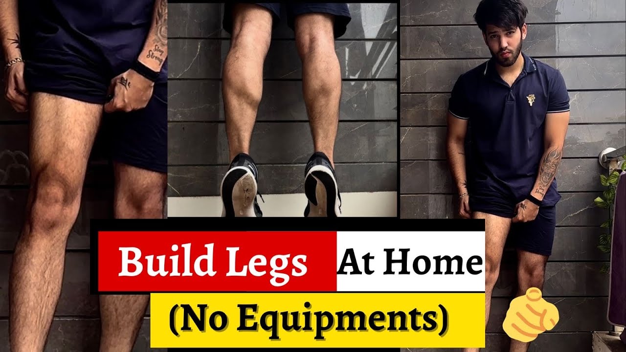 The BEST Leg Exercises You Can Do At Home | Build Legs at home - YouTube