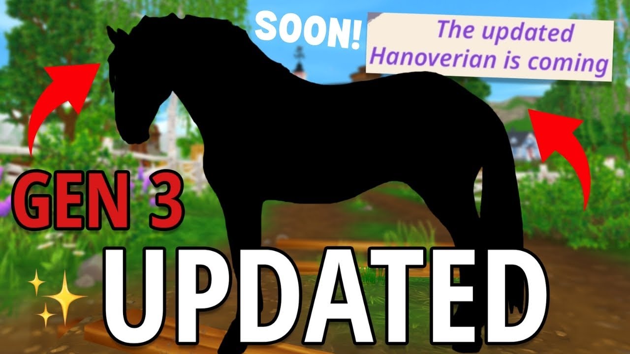 *SPOILER!* GEN 3 HANOVERIAN HORSES ARE COMING TO STAR STABLE!! - YouTube