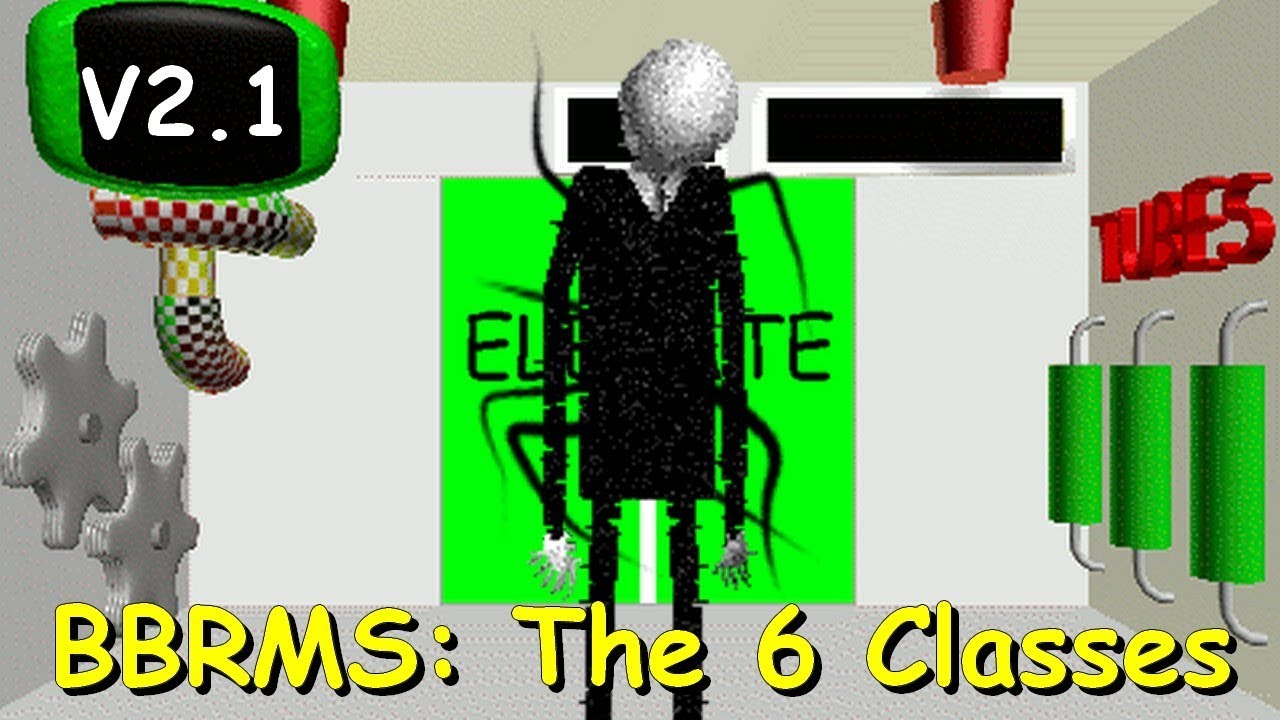 BBRMS: The 6 Classes V2.1 (Baldi's basic custom map) - YouTube