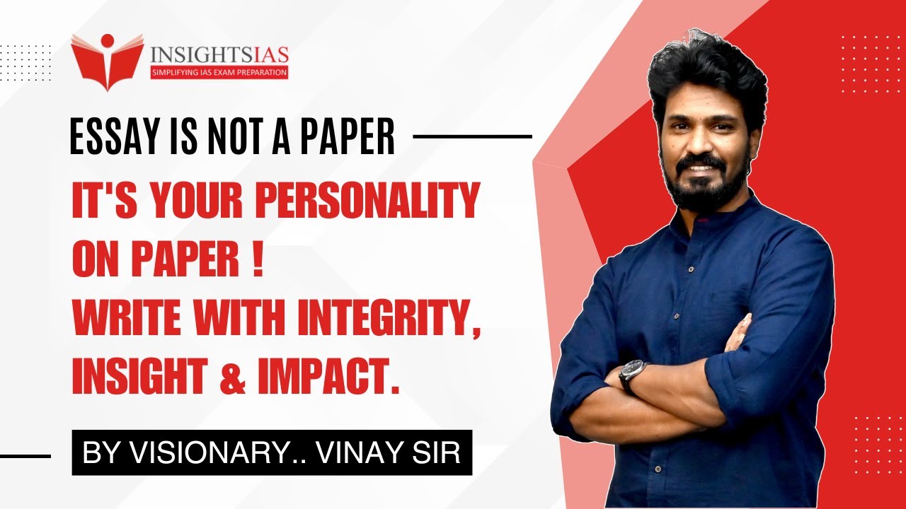📝 MASTERING UPSC ESSAY PAPER with VINAY KUMAR GB Sir | Break the Trends ...