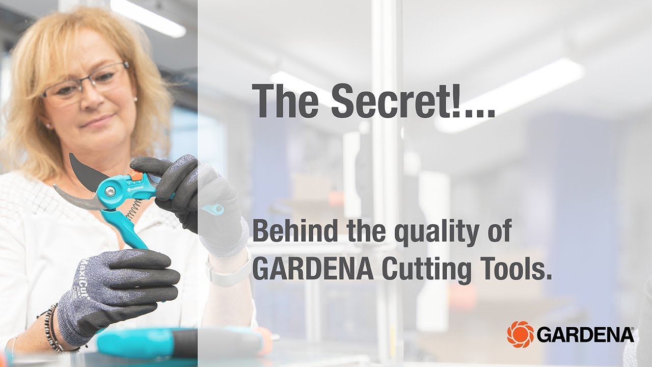 The Secret Behind the Quality of GARDENA Cutting Tools - YouTube