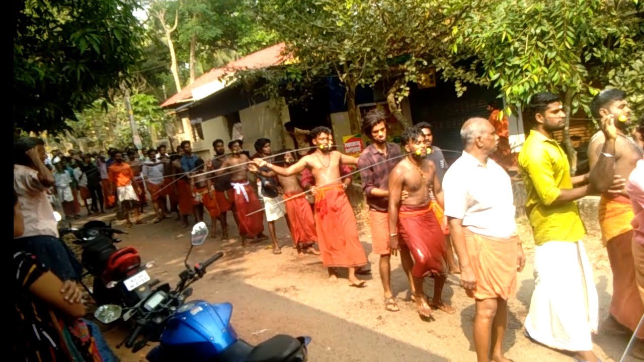 Kerala festival procession | Temple Festival in Kerala | Shoolam varavu ...