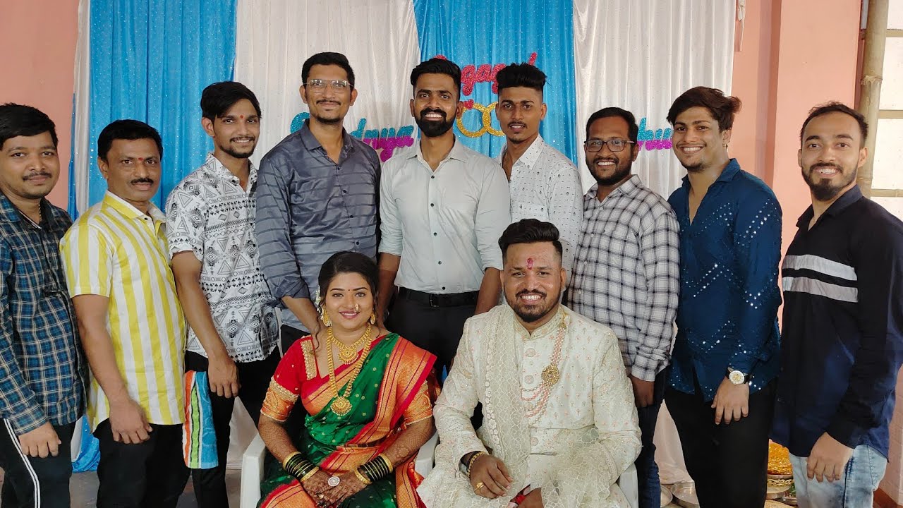 RAHUL SUPEKAR LOVELY MUSICAL GROUP MEMBER ENGAGEMENT CEREMONY AT BORALI ...